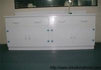 China Polypropylene Science Lab Workstations High Temp Resistant With Adjustable Feet for sale