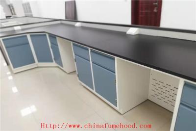 Chine 1500 millimètres blancs de profondeur de la Science de chimie de meubles de laboratoire pour les écoles H - cadre à vendre