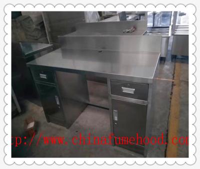 China Standard Size Stainless Steel Laboratory Tables  With  Sink ,  Faucet for sale