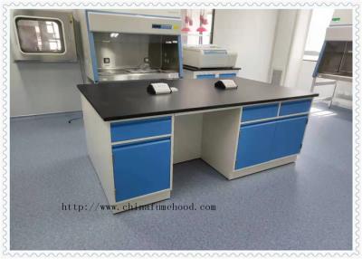 中国 医学化学実験室の家具のエポキシ樹脂 テーブルの上のカスタマイズされたサイズ 販売のため