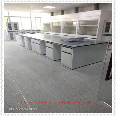 China Customized Size Lab Island Bench Anti - Aging High Temperature Resistant for sale