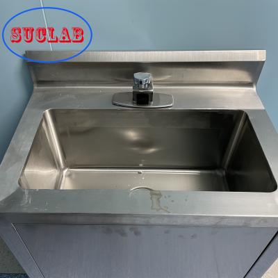China Medical Rust-Proof Chemical ResistanceHand Wash Sink Prices Hospital Use Stainless Steel Lab Sinks Inductive Sink for sale