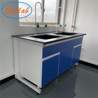 China Acid Resistant Durable Modular Lab Bench , Multifunctional Chemistry Lab Countertop for sale