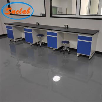 China Entfernbarer praktischer C Rahmen der Chemie-Labormöbel-Funktions-Tabellen- zu verkaufen