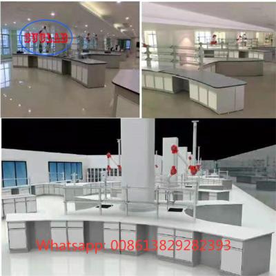 Chine Couleur blanche de Multiscene de chimie de la CE de laboratoire de poste de travail durable de meubles à vendre