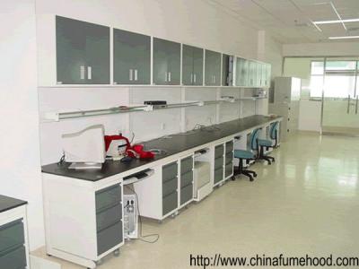 China School Chemical Steel Lab Furniture , Hanging Cabinet Lab Tables Work Benches for sale