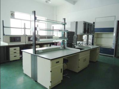 중국 반응제 락과 식탁 금속 가구로 일하는 식품 산업 시험소 판매용