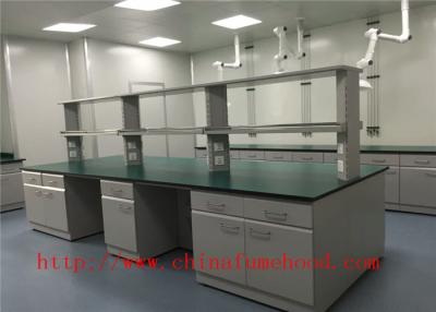 China Full Steel Chemistry Lab Tables 12.7mm Solid Worktops SGS Certified for sale