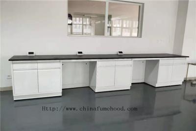 China Waterproof Steel Lab Workstation Bench , Anticorrosive Island Benches In Laboratory for sale