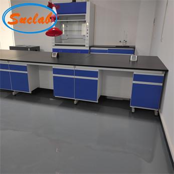 Chine La nouvelle conception adaptée aux besoins du client a fait à banc de laboratoire de taille Chmeical le plus fort les fournisseurs résistants de meubles de banc de laboratoire en Chine à vendre