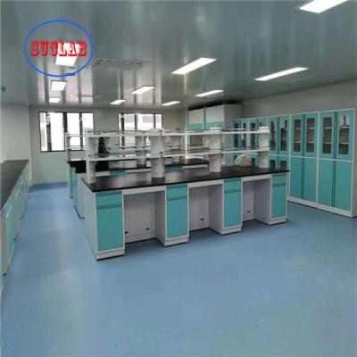 中国 2022最も最近の設計は最も強い化学抵抗力がある実験室が製造業者を台に置く作られたサイズの実験室ベンチをカスタマイズした 販売のため