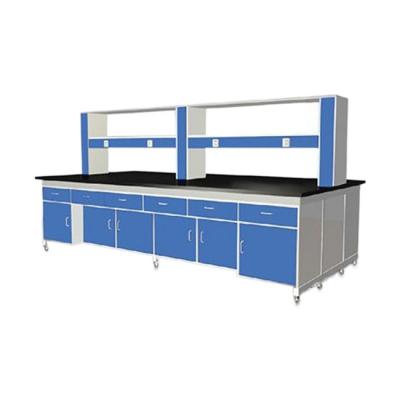 중국 멀티신 푸른 화학 실험실 기구, 서랍들과의 녹슬지 않는 실험실 작업대 판매용