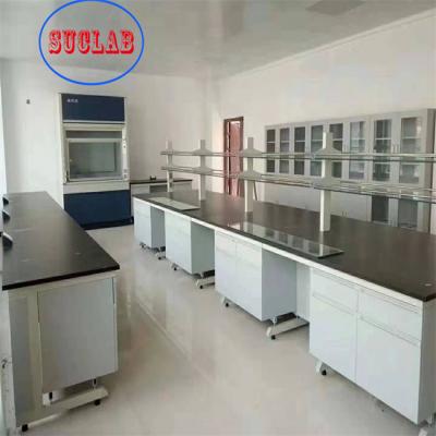 China Custom Blue Wood  Lab WWorkbench Laboratory Workenches Manufacturers for sale