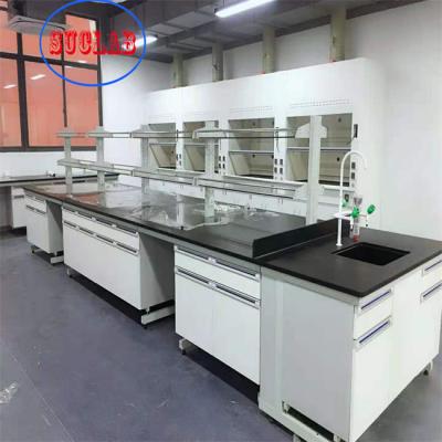 China Bancos de laboratorio modulares resistentes químicos con la corrosión anti a prueba de herrumbre del almacenamiento en venta