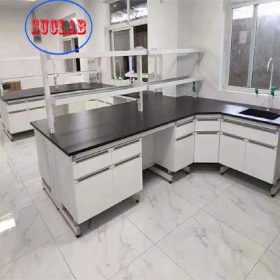 Chine Bancs de laboratoire modulaires résistants chimiques avec corrosion antirouille de stockage l'anti à vendre