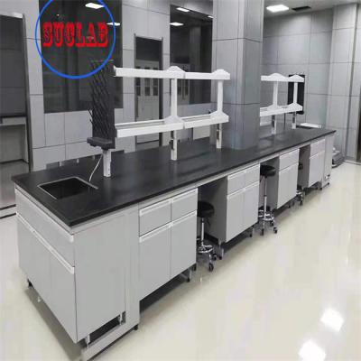 Chine Bancs de laboratoire modulaires résistants chimiques avec corrosion antirouille de stockage l'anti à vendre