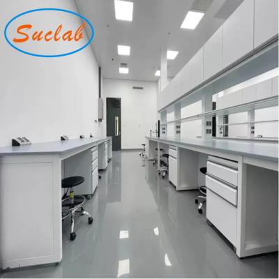 Chine Fonction multi résistante d'alcali de Grey Modular Chemistry Lab Workbench à vendre