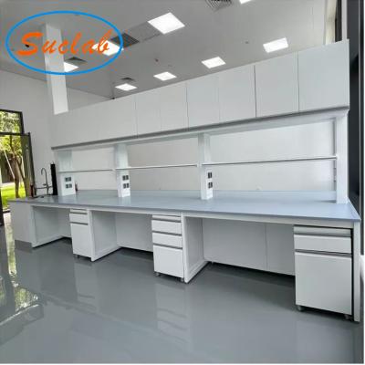 Chine Fonction multi résistante d'alcali de Grey Modular Chemistry Lab Workbench à vendre