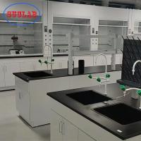 China Rustproof Modular Island Benches In Laboratory Multipurpose Steel Material for sale