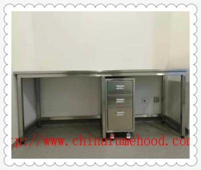 China 3000x750x850MM Stainless Steel Lab Bench Alkali Resistant Durable for sale