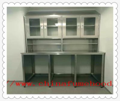 China ISO 9001 Hospital Steel Lab Cabinets , Anti Corrosion Metal Laboratory Furniture for sale