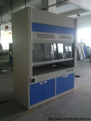 China Hoogte 0.81m het Openen van Hood All Steel Material Door van de Laboratoriumdamp Te koop