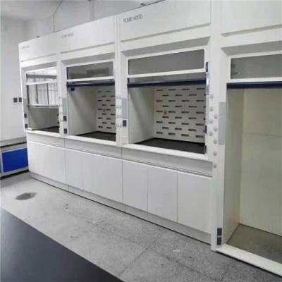 China Customized Cheap Price Steel Structure 12.7mm Phenolic Resin Top Anti-Corrosion Resistance Lab Fume Hood Suppliers for sale