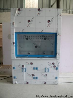 China 1.2/1.8/1.5m PP Fume Hood Chemical Testing Worktable 6' Ducted Type for sale