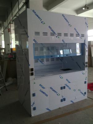 China 1.2/1.8/1.5m PP Fume Hood Chemical Testing Worktable 6' Ducted Type for sale