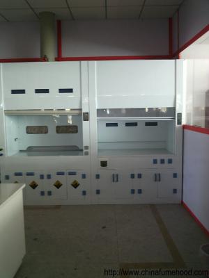 China 1.2/1.8/1.5m PP Fume Hood Chemical Testing Worktable 6' Ducted Type for sale