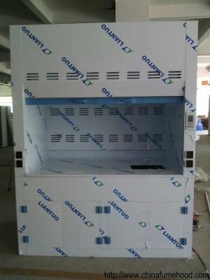 China 1.2/1.8/1.5m PP Fume Hood Chemical Testing Worktable 6' Ducted Type for sale