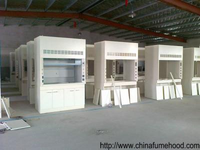 China Corrosion Resistant PP Fume Hood , AC220V Power Fume Hood Laboratory Equipment for sale