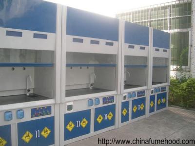 China Antirust Chemical Laboratory Fume Cupboard Lightweight For Lab Distributor for sale
