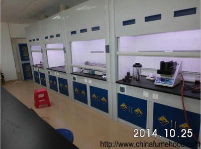 China Fiberglass Laboratory Fume Cupboard Multiscene Alkali Resistant for sale