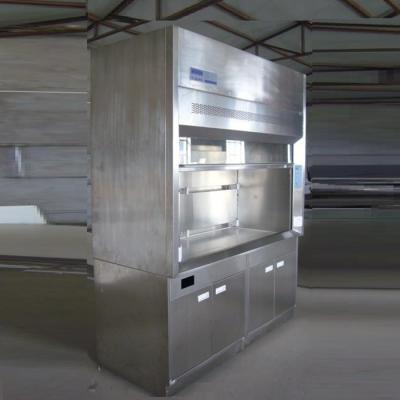 China 0.3KW Rustproof Ducted Fume Hood Laboratory Equipment Stable for sale