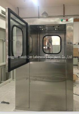 China Air Shower Clean Room Equipment Pass Box SS / Cold Rolled Steel Plate for sale