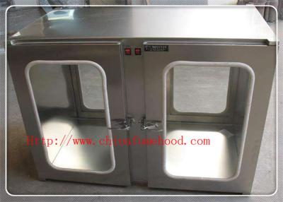 China Cold Reolled Steel Cleanroom Cleaning Equipment Pass Through Box Automatic Control for sale
