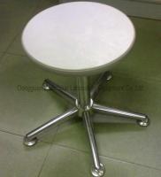 China Customized SS Revolving Stool FRP Surface With Rubber Grounding Part for sale