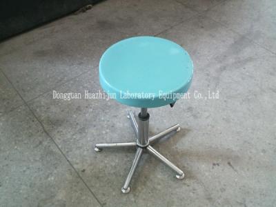 China Durable Antirust Adjustable Height Lab Stool , Stainless Steel Science Lab Chairs for sale