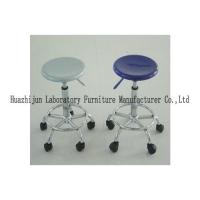 China Multipurpose Rolling Lab Stool Chair Rustproof For Cleanroom for sale