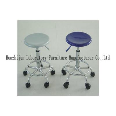 China Multipurpose Rolling Lab Stool Chair Rustproof For Cleanroom for sale