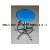 China Multipurpose Rolling Lab Stool Chair Rustproof For Cleanroom for sale