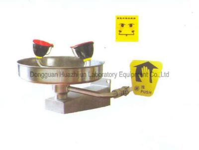 China Wall-mounted Stainless Steel Eyewash For Chemistry, Biology, Physics Laboratory for sale
