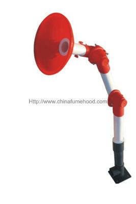 China Ceiling Mounted Laboratory Fittings , 360° Swiveled Fume Exhaust Arm for sale