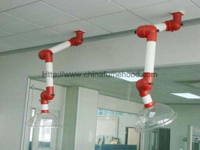 China Safety 3 Joint Laboratory Fittings, Polypropylene Flexible Extraction Arm for sale