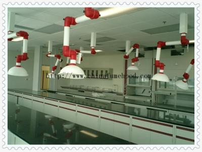 Cina I montaggi commerciali del laboratorio della mobilia intossicano il cappuccio del braccio dell'estrattore del vapore in vendita