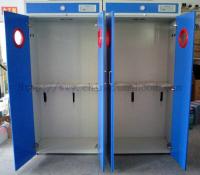 China Auto Alarm Laboratory Storage Cabinets Rustproof Epoxy Coating for sale