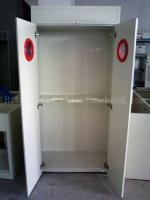 China Practical Ventilated Gas Cylinder Cabinet Rustproof With Alarm System for sale