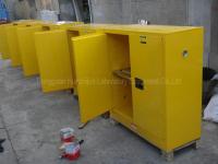 China Durable Flammable Liquid Storage Locker , Rustproof Fire Safe Cabinet Chemicals for sale