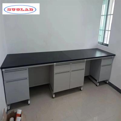 China Holzchemie Labormöbel Labor Insel Bänk Anpassungslösung für Laboratorien for sale